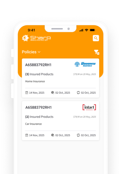 Sharp Insurance | Canadian Insurance Broker - Free Online Quotes